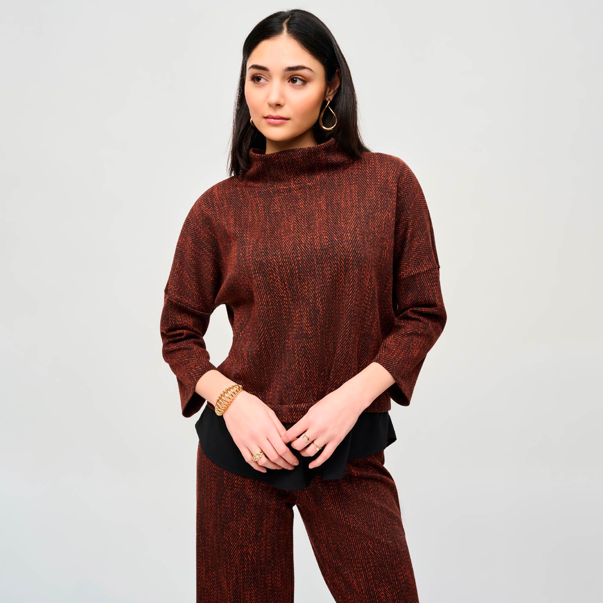 Blusa Casual en Capas Joseph Ribkoff 243315