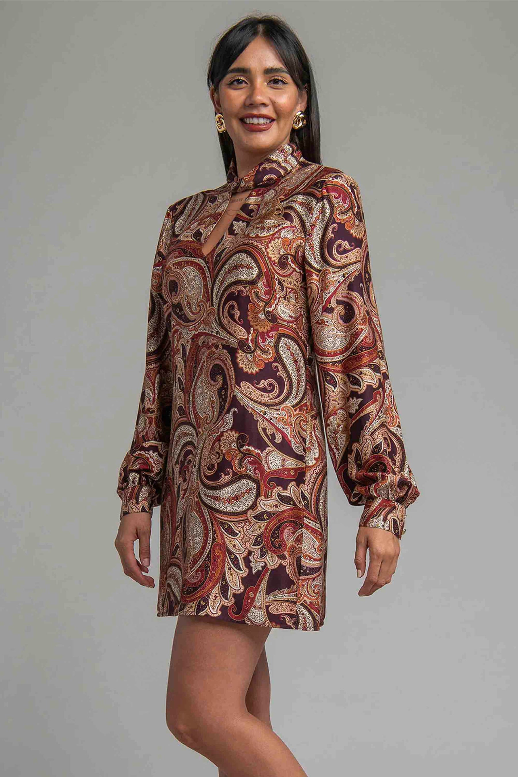 VESTIDO ESCOTE EN V Alexis 90250701