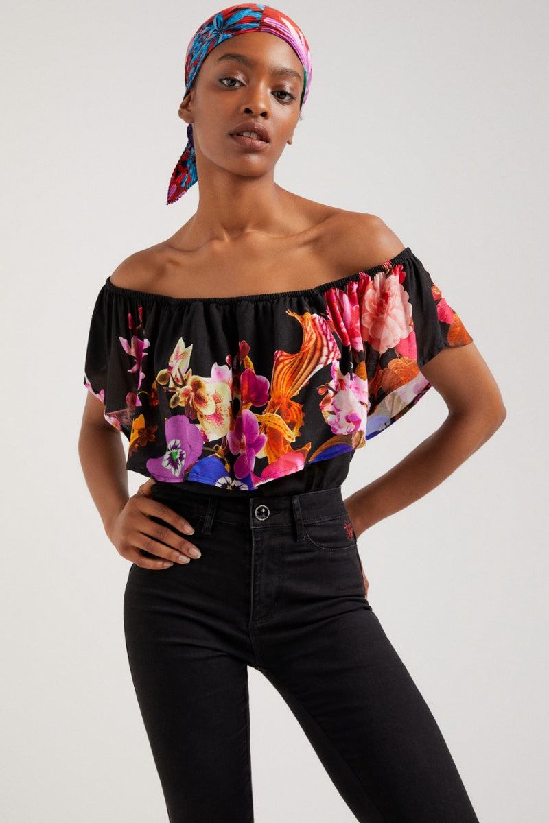 Body Dama Desigual 22SWBW44